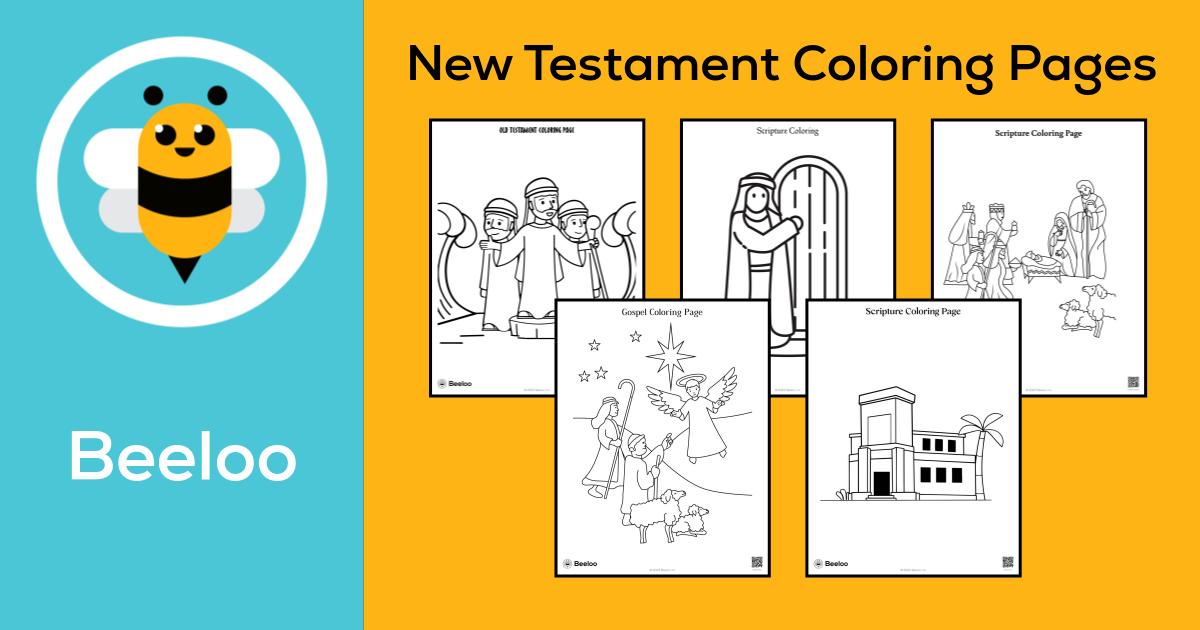Old Testament-themed Coloring Pages • Beeloo Printable Crafts and ...